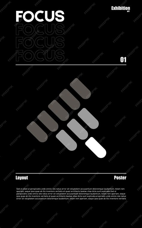 스위스 디자인 포스터 레이아웃의 메타 모던 미학 포스터 아트 앨범 표지 인쇄에 좋습니다 프리미엄 벡터