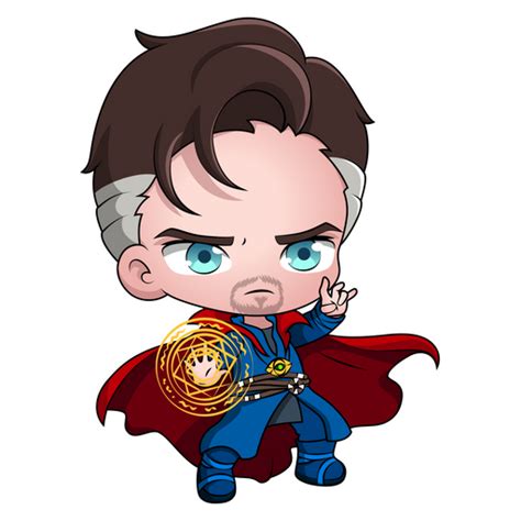 Marvel Chibi Doctor Strange Sticker Sticker Mania