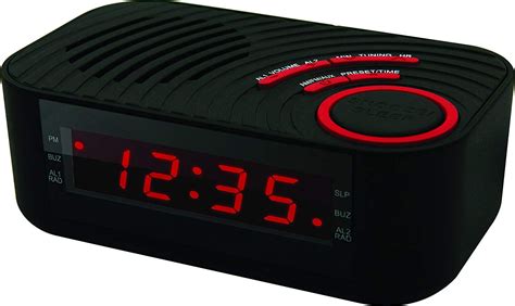 Coby Digital Alarm Clock With Amfm Radio And Dual Alarm