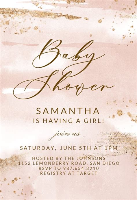 Gender Reveal Party Welcome Sign Template Instant Download Pink And