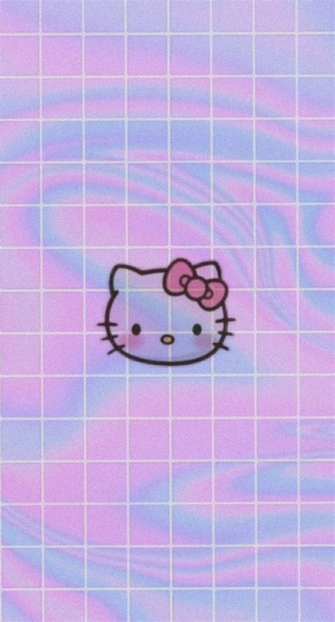 Обои с хеллу китти Обои Hello Kitty Мягкая пастель Hello Kitty комнаты