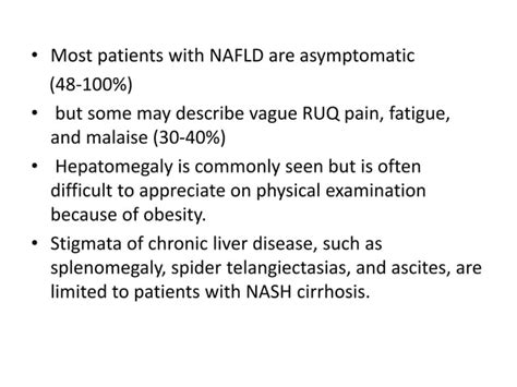 Nafld Non Alcoholic Fatty Liver Diseasepptx