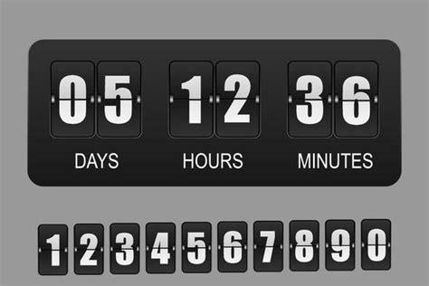 Countdown Timer Vector Art Icons And Graphics For Free Download