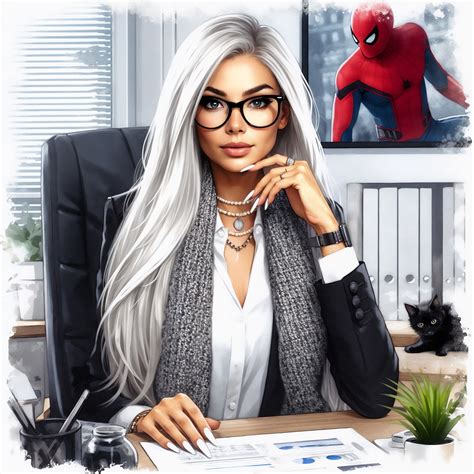 Marvel Executive Producers Felicia Hardy Blackcat By Wildstrings On