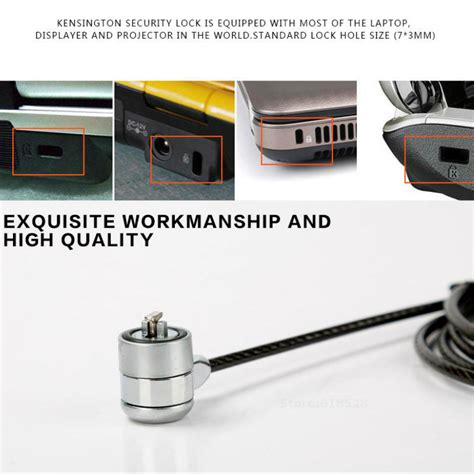 Anti Theft Laptop Lock Computer Security Cable Cha Grandado