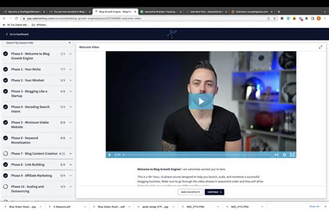 Adam Enfroy Blog Growth Engine Review Im Making Money Samantha Brandon