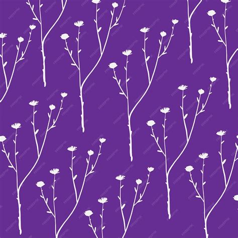 Premium Vector Monochrome Seamless Pattern