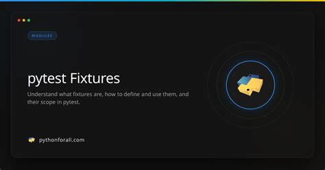 Pytest Fixtures Pythonforall