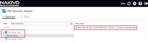 Restoring Hyper V Vms With Nakivo Backup And Replication V7 Virtualization Howto