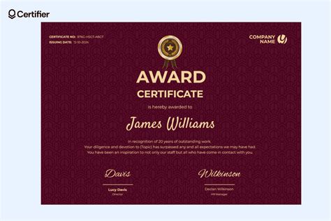 30 Award Certificate Templates To Use For Free