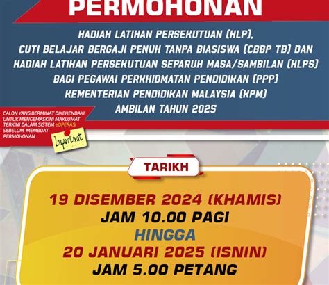 Cikgu Hijau: Hadiah Latihan Persekutuan (HLP), Cuti Belajar Bergaji Penuh Tanpa Biasiswa (CBBPTB ...