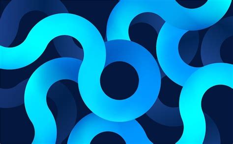 Premium Vector Abstract Gradient Circles Geometric Shape Background