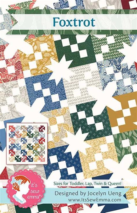 Foxtrot Quilt Pattern By Its Sew Emma 658580468804