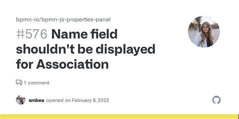 Name Field Shouldnt Be Displayed For Association · Issue 576 · Bpmn