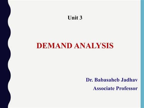 Demand Types And Its Functions Ppt