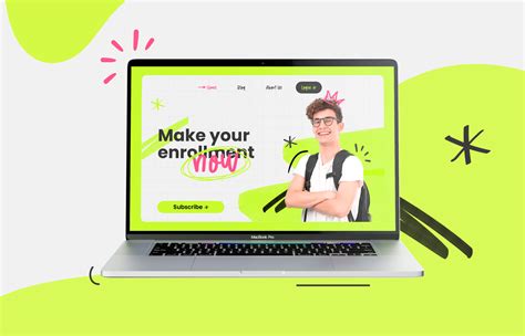 School Website Practicing Ui Design On Behance