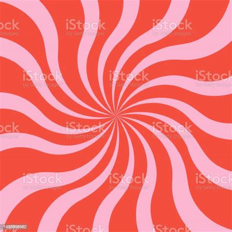 Latar Belakang Retro Dengan Warna Sunburst Atau Starburst Pola Dengan