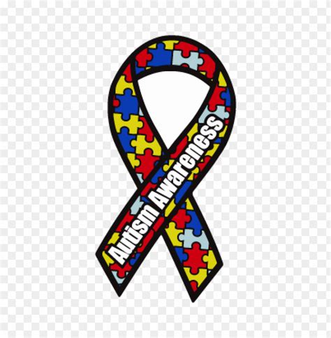 Free Download Hd Png Autism Awareness Ribbon Vector Logo Download