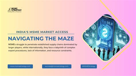 Indias Msme Market Access Navigating The Maze Msme Strategy