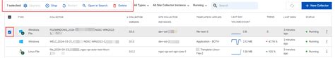 Site Collector Monitoring Exabeam Documentation Portal