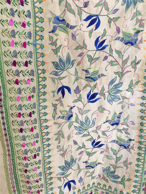 Hand Embroidered Kalamkari Cotton Dupatta Original Products