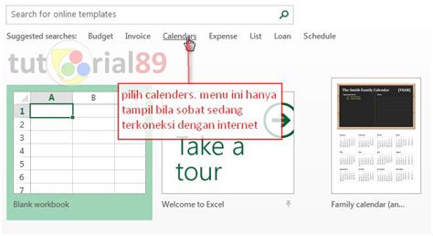 Cara Membuat Kalender Dengan Excel Dan Photoshop Belajar Tutorial