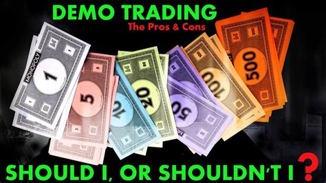 Forex Trading The Pros And Cons Of Demo Trading Youtube