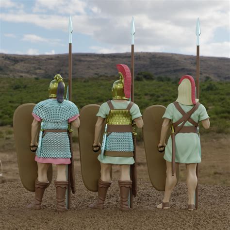 D Printable Mm Celt Iberian Scutarii By Barry Adam Hill