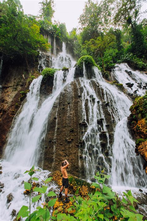 Goa Tetes Waterfall In Lumajang East Java