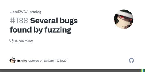 Several Bugs Found By Fuzzing Issue LibreDWG Libredwg GitHub