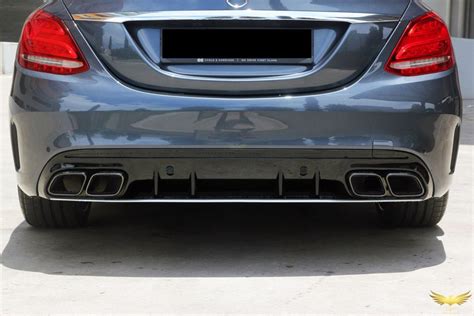Mercedes W205 C63 Diffuser Car Accessories Accessories On Carousell
