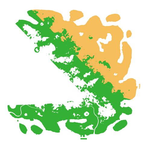 Procedural Map Rust Map Just Wiped Procedural Map Rust Map Just Wiped