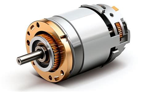 Premium Photo Engineered Precision Essential Dc Motor On White Or Png