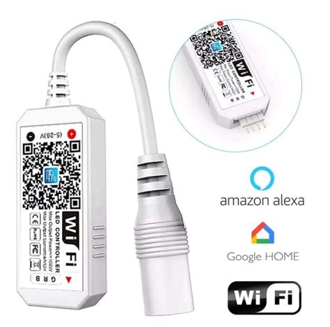Controlador controle Para Fita De Led Rgb Wifi Elétrico Fita de led Componentes