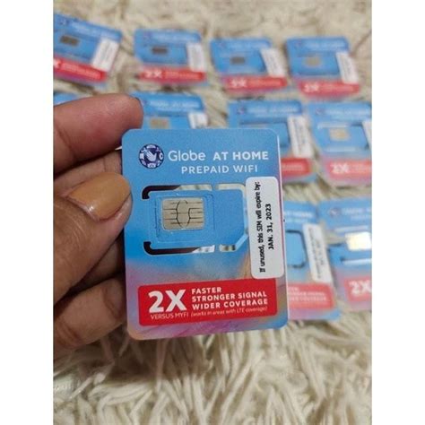 PLDT Smart And Globe At Home Prepaid Wifi Simcard With 10gb Free Data