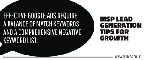 incredible msp lead generation tips for growth and sustainability