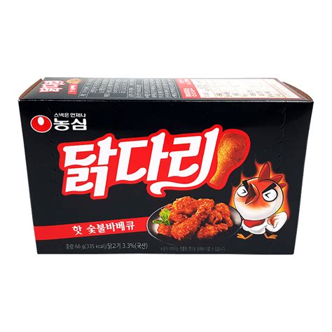 Nongshim Hot Bbq Chicken Flavor Snack 2 32oz 66g