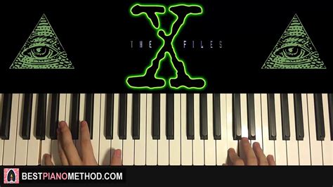 How To Play The X Files Theme Song Illuminati Piano Tutorial
