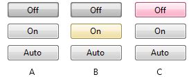 Vertical Buttons Widget