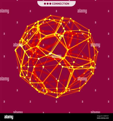 Grid Net Polygonal Wireframe Abstract Stock Vector Images Alamy