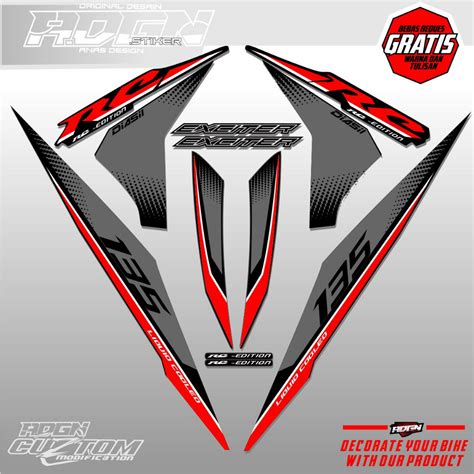 Jual Striping Jupiter Mx New 135 Custom Exciter Rc Vietnam Shopee