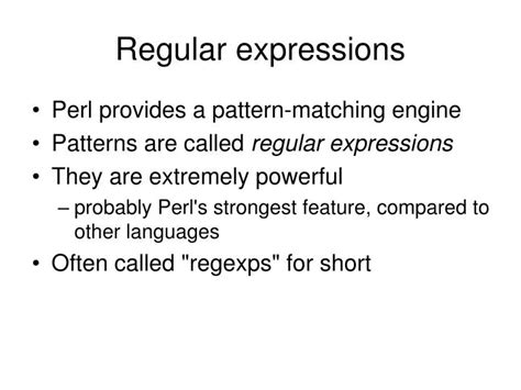 PPT Regular Expressions PowerPoint Presentation Free Download ID 4776192