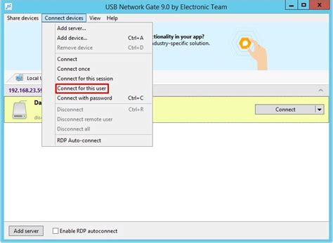 usb device isolation on windows electronic team inc