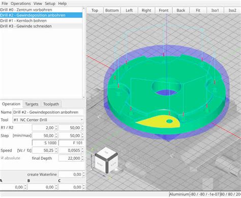 Simple Linux Cam Page LinuxCNC
