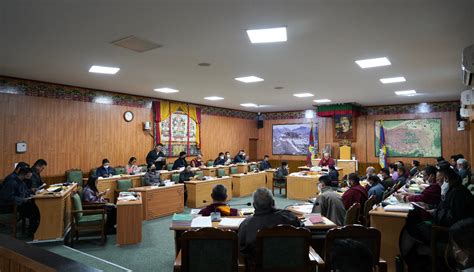 Sixth Day Of The 5th Session Of The Tibetan Parliament In Exile