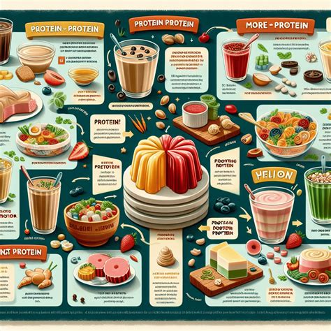 젤로 단백질 섭취량을 늘리는 창의적인 방법 Et단백질 젤로 단백질 섭취량을 늘리는 창의적인 방법 Et단백질