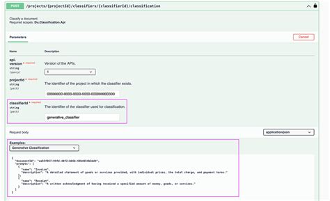 generative extraction and classification in document understanding cloud
