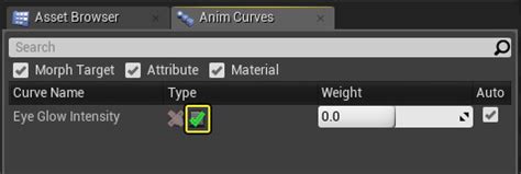 Animation Curves | Unreal Engine 4.27 Documentation