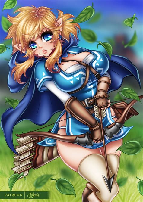 Female Link Legend Of Zelda Botw Sfw By Seviesphere On Newgrounds
