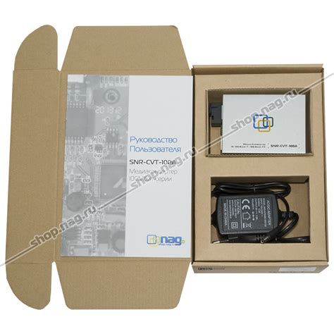 SNR-CVT-100A - Медиаконвертер 10/100-Base-T / 100Base-FX, Tx/Rx: 1310 ...